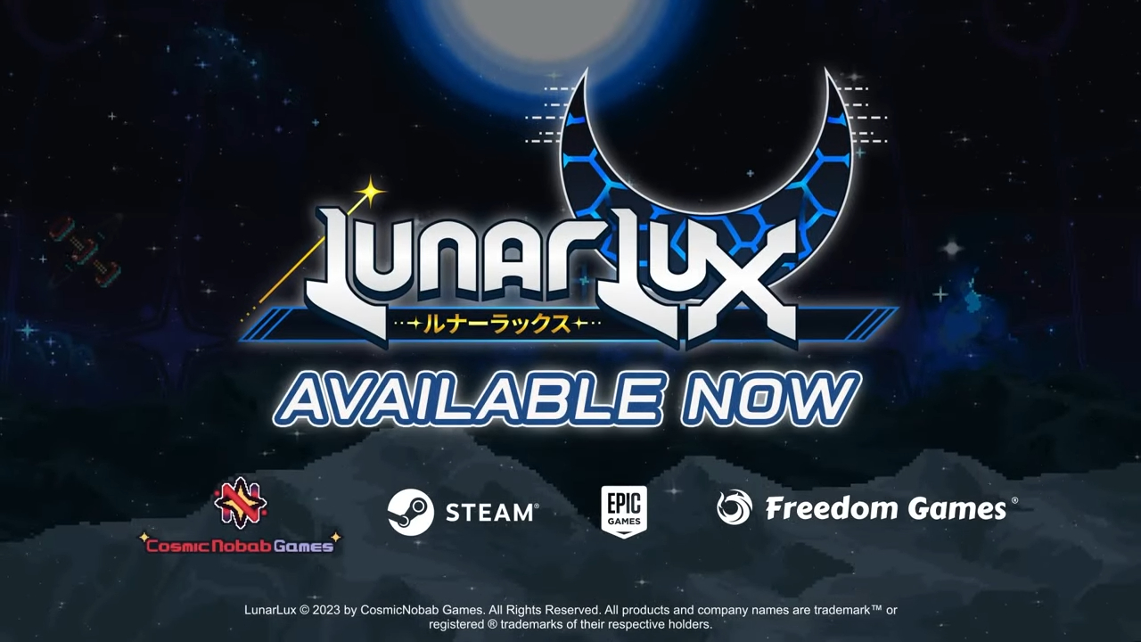 LunarLux Now Available on Steam! - Entry Level Games